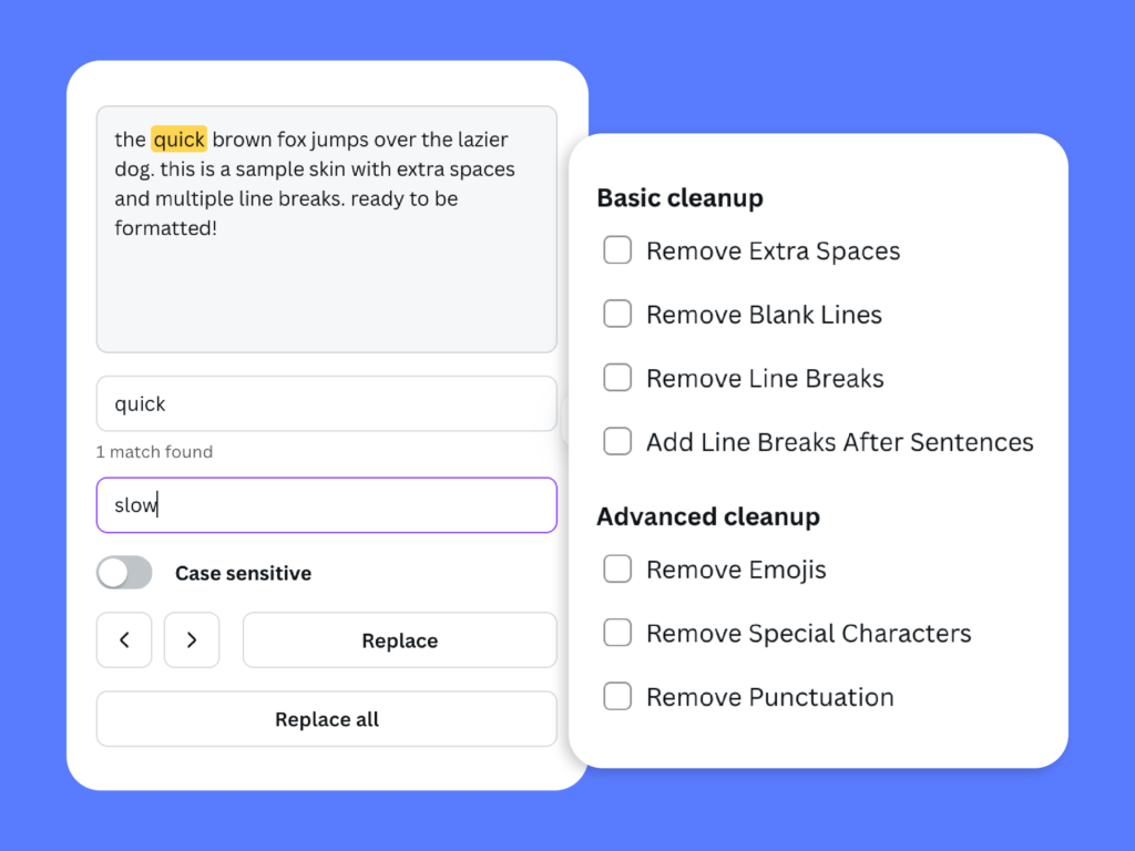 Text Cleaner – Craft Mage